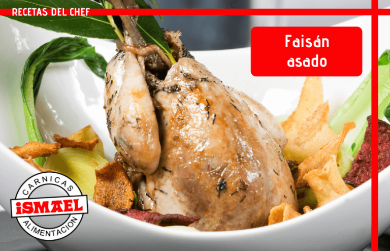 Receta de Faisán asado